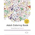Adult Coloring Book: Stress Relieving Patterns: Blue Star Coloring, Adult Coloring Books Team ...