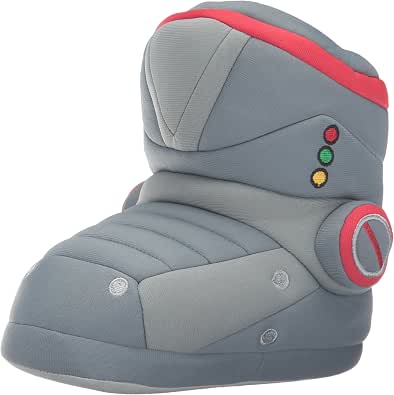 Amazon.com | Trimfit Unisex-Child Boys Robot Boot Slippers Moccasin, 7/ ...