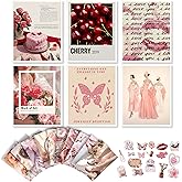 Amazon.com: 97 Decor Pink Coquette Room Decor Aesthetic - Coquette Wall ...