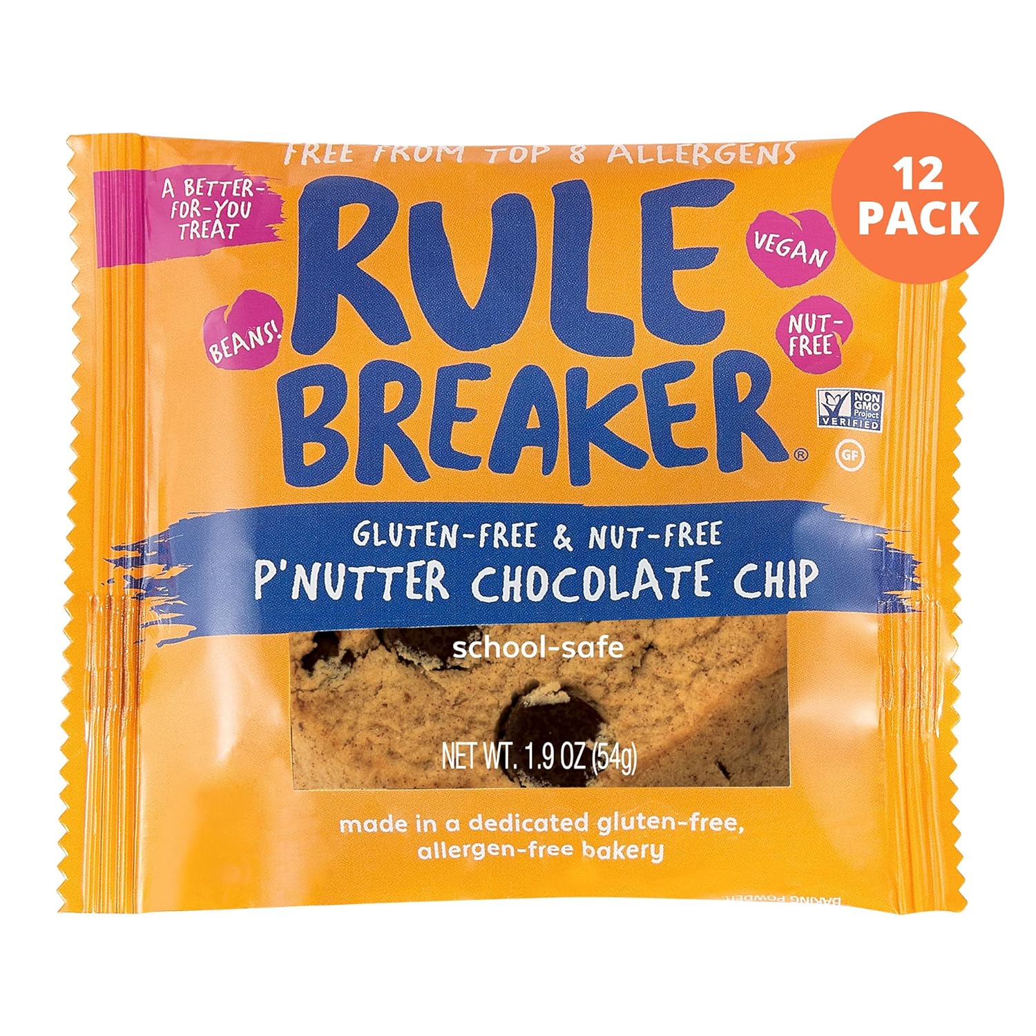 Rule Breaker Snacks Vegan Cookies | Gluten Free, Nut Free and Great for ...