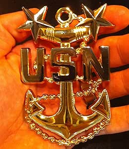 Amazon.com : Navy Master Chief Anchor 4" : Other Products : Everything Else