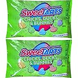 Amazon.com : SweeTARTS Chicks, Ducks & Bunnies | Easter Candy for Egg ...