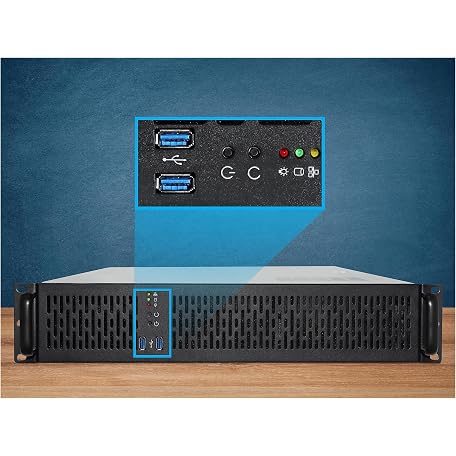 Mua Rosewill 2U Server Chassis Rackmount Case, 4X 3.5 Bays, 2X 2.5 ...