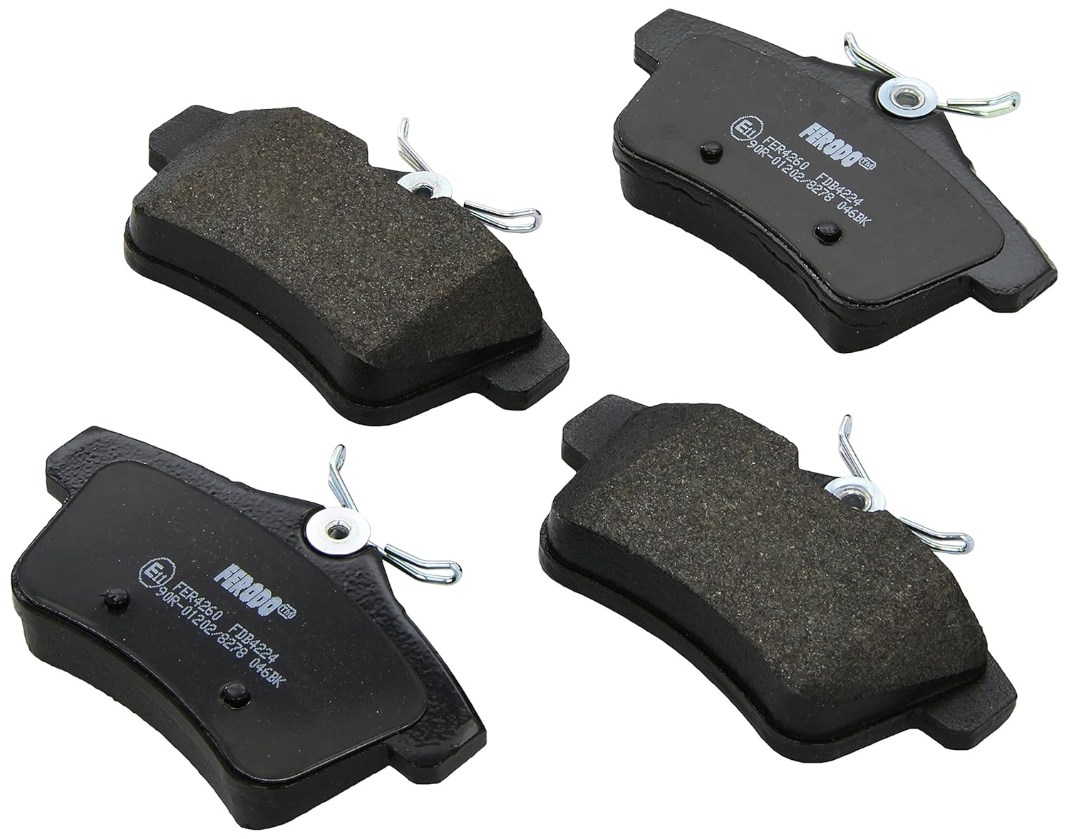 Ferodo FDB4224 Brake Pad Set, disc brake - (set of 4): Amazon.co.uk ...