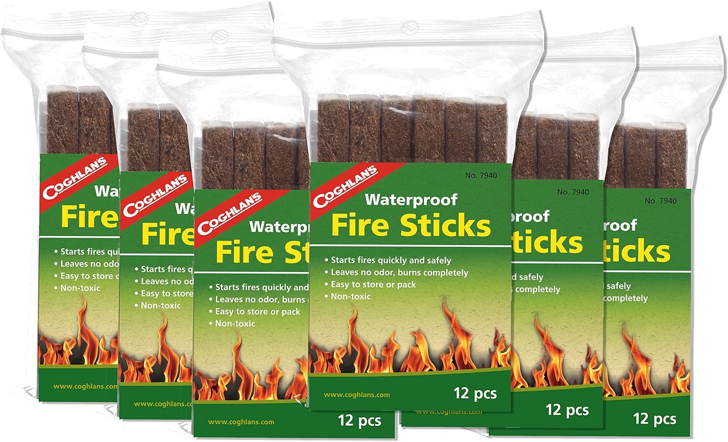 Amazon.com: Coghlan's 7940 Fire Sticks,Brown,12 Count: Home & Kitchen