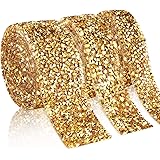 Amazon.com: Crystal Rhinestone Ribbon 3 Yards Diamond Sparkling Bling ...
