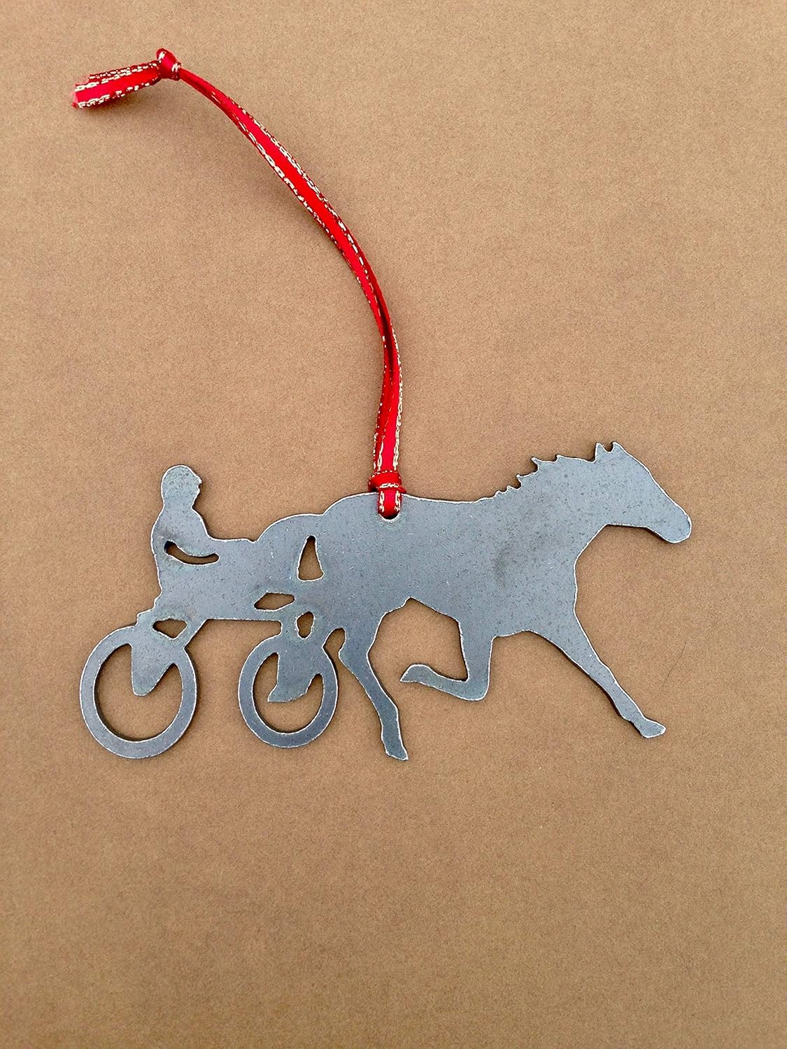 Amazon.com: Horse Harness Racing Metal Ornament: Handmade