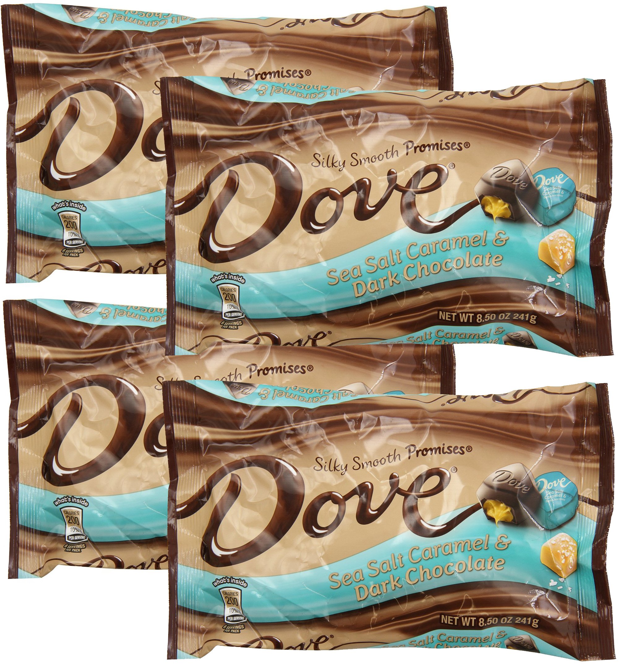 Amazon.com : Dove Dark Chocolate Almond Promises, 8.5-Ounce Packages ...
