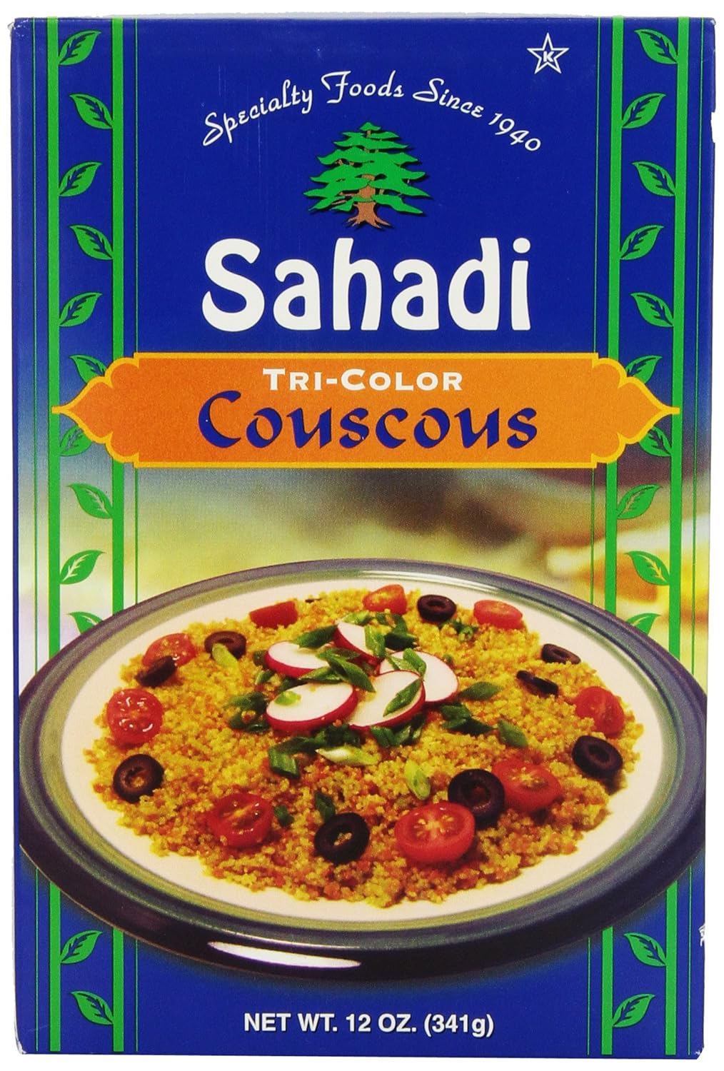 Amazon.com : Sahadi Tricolor Couscous, 12-Ounce Boxes (Pack of 6 ...