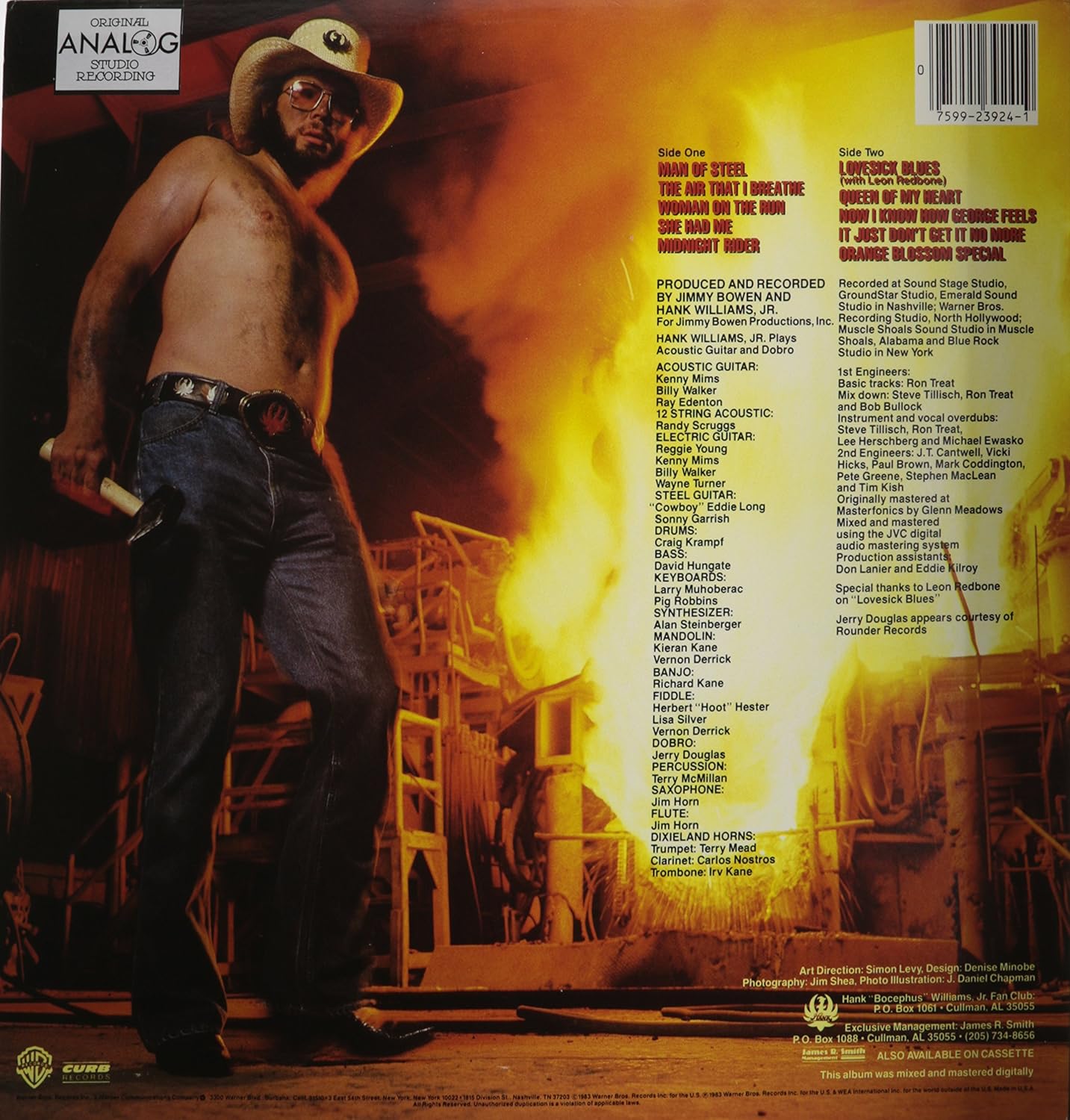 Man of Steel : Hank Williams Jr.: Amazon.fr: Musique