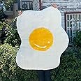 Amazon.com: Beyond Deco Hand Tufted Egg Rug 47x27 inches, Aesthetic Fun ...