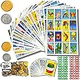 Amazon.com: Original Mexican Bingo Game with 100 Didactic Mexican pesos ...