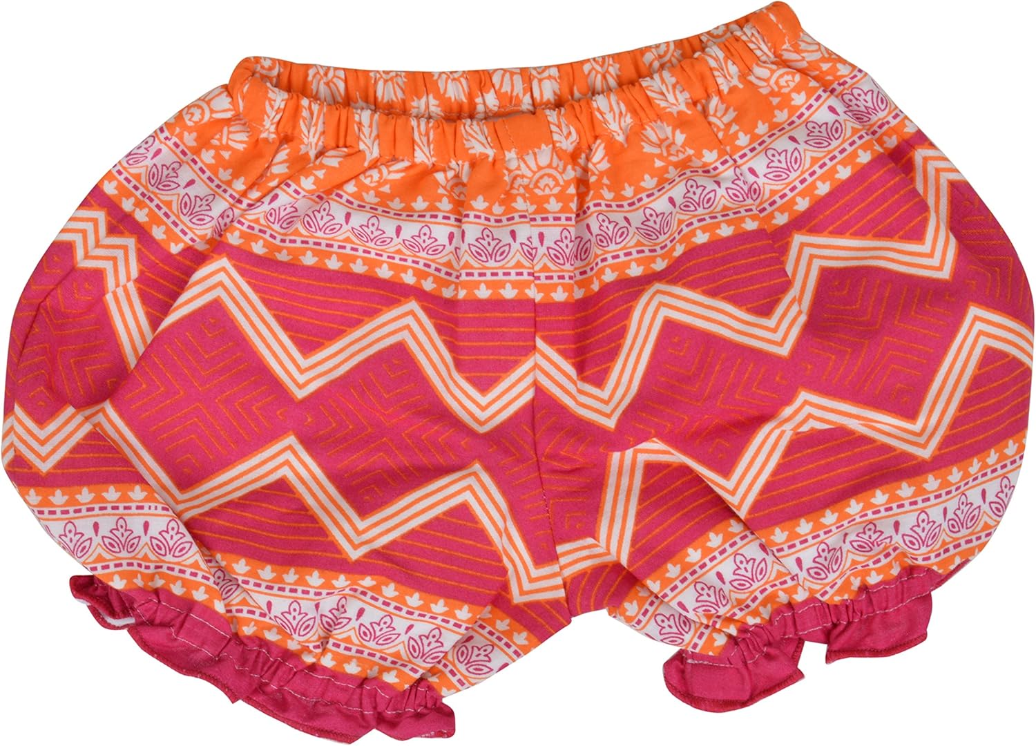 Buy I Fashion Baby Girls' Cotton Shorts (IF004--3-4 years, Multi ...