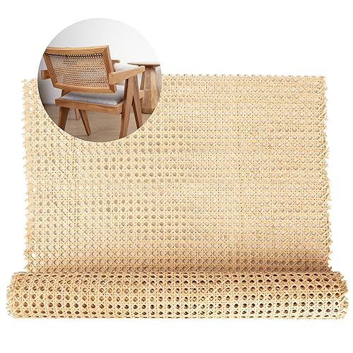 24" Wide Rattan Cane Webbing Roll - Open Mesh Wicker Roll - 24 x 35 ...