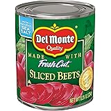 Amazon.com : Del Monte Canned Fresh Cut Sliced Beets, 14.5 Oz : Beets ...