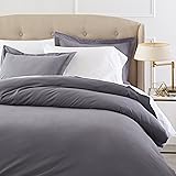Amazon.com: Amazon Brand – Pinzon 100-Percent Cotton Box Pleat Duvet ...