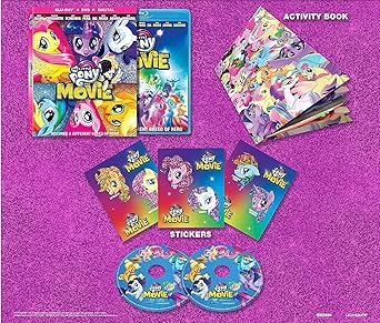 Amazon.com: My Little Pony The Movie (Blu-ray/DVD/Digital HD) [Target ...