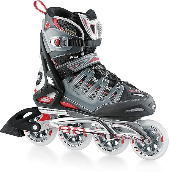 Rollerblade Crossfire XT Rollers en ligne homme Rouge / Anthracite EU ...