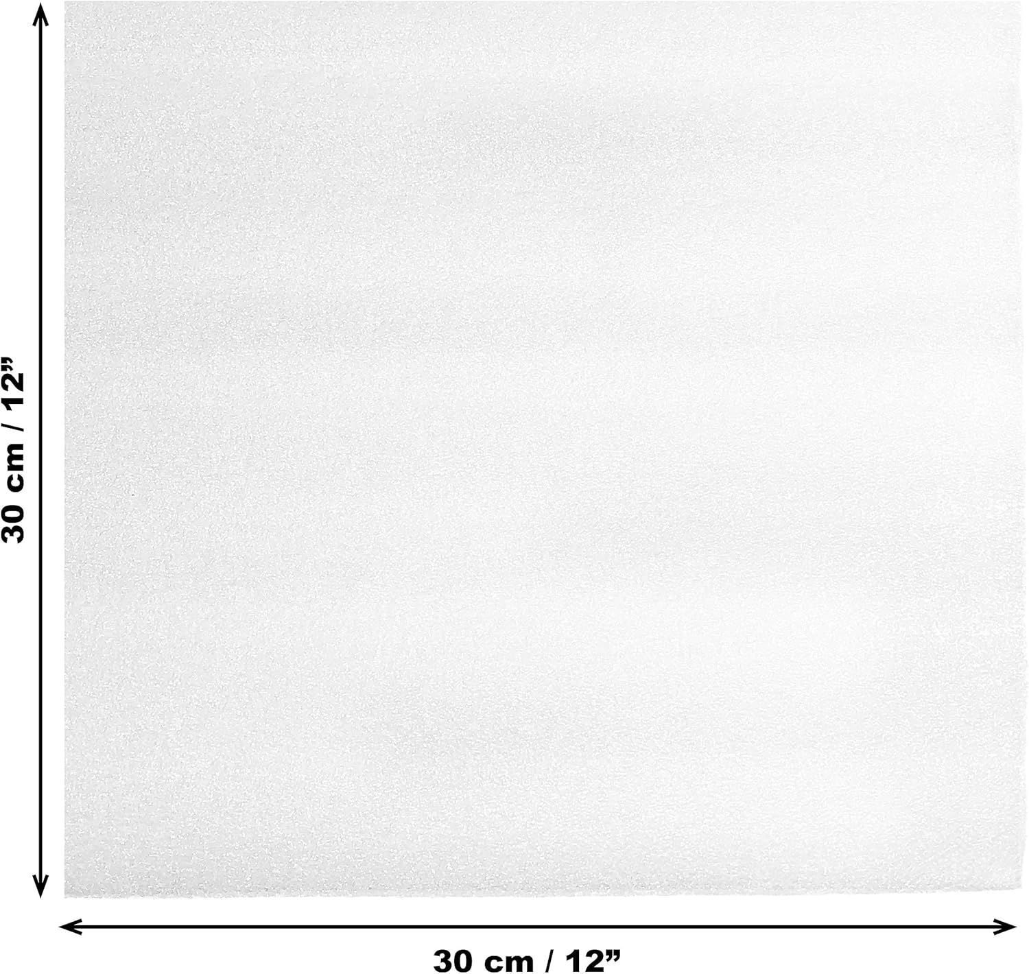 Foam Packing Sheets (x50) 12”(30cm) x 12”(30cm) for Moving, Protect ...