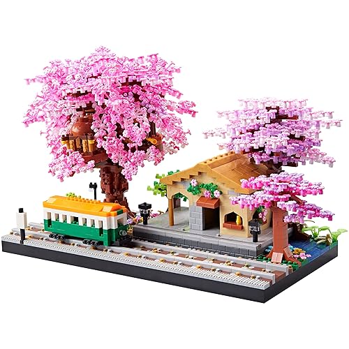 Architecture, Japanese Sakura Tree Class Train Station Cherry Blossom ...