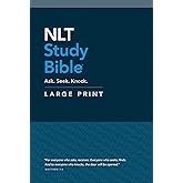 NLT Study Bible Large Print (Red Letter, Hardcover): Tyndale ...
