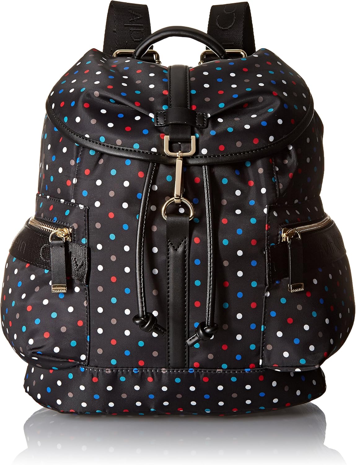Amazon.com: Calvin Klein Nylon Fashion Backpack Handbag, Black/Multi ...