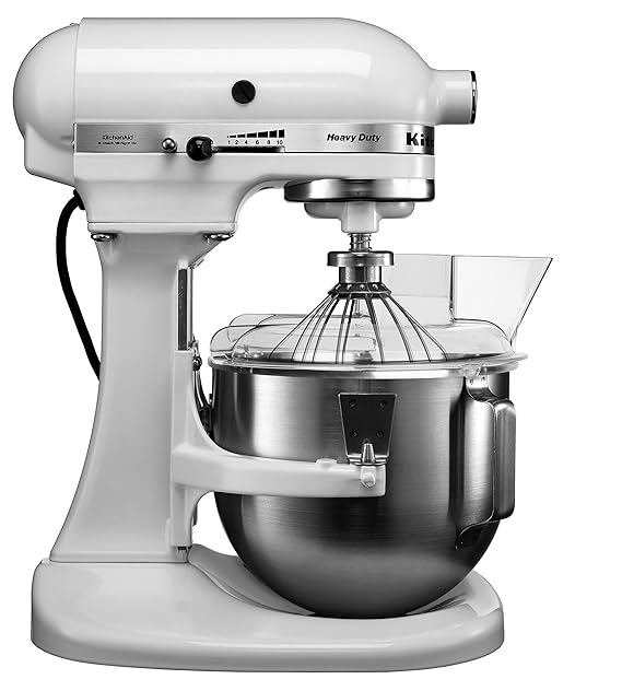 Buy KitchenAid 5KPM50EWH 10 Speed 4.8 Litre (5Qt) 315 Watt Bowl Lift ...