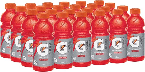 Gatorade, Fruit Punch, 591mL, 24 Pack: Amazon.ca: Grocery