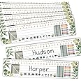 Amazon.com: Desk Name Tags for Classroom -25 Student Name Plates for ...