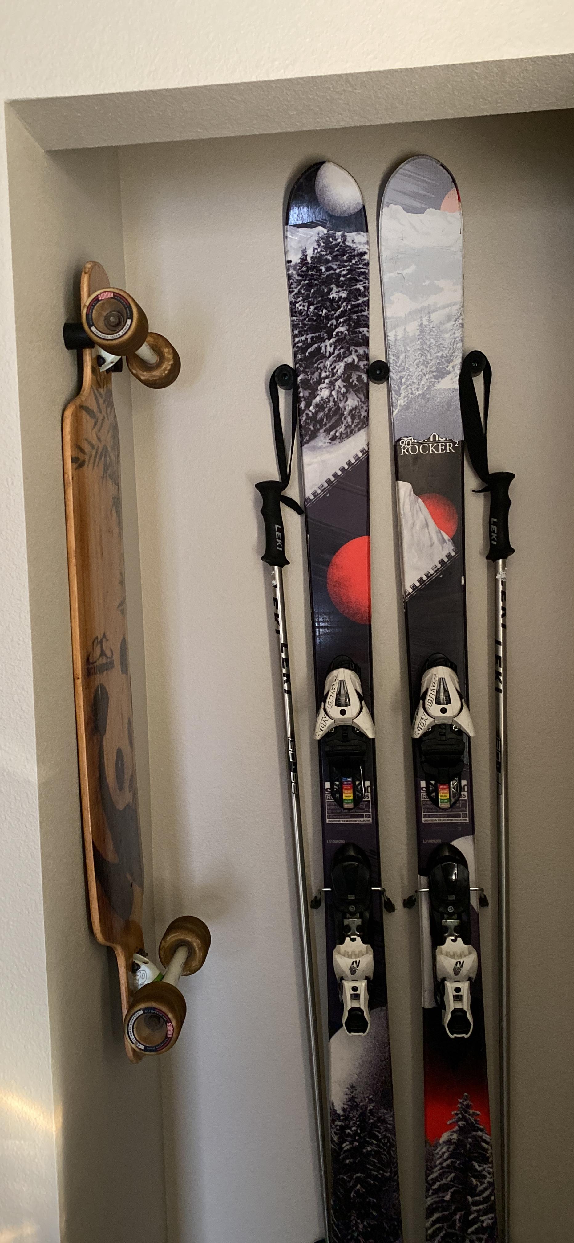 $3/mo - Finance SkateHoarding Wall Bullet Snowboard Wall Mount Display ...