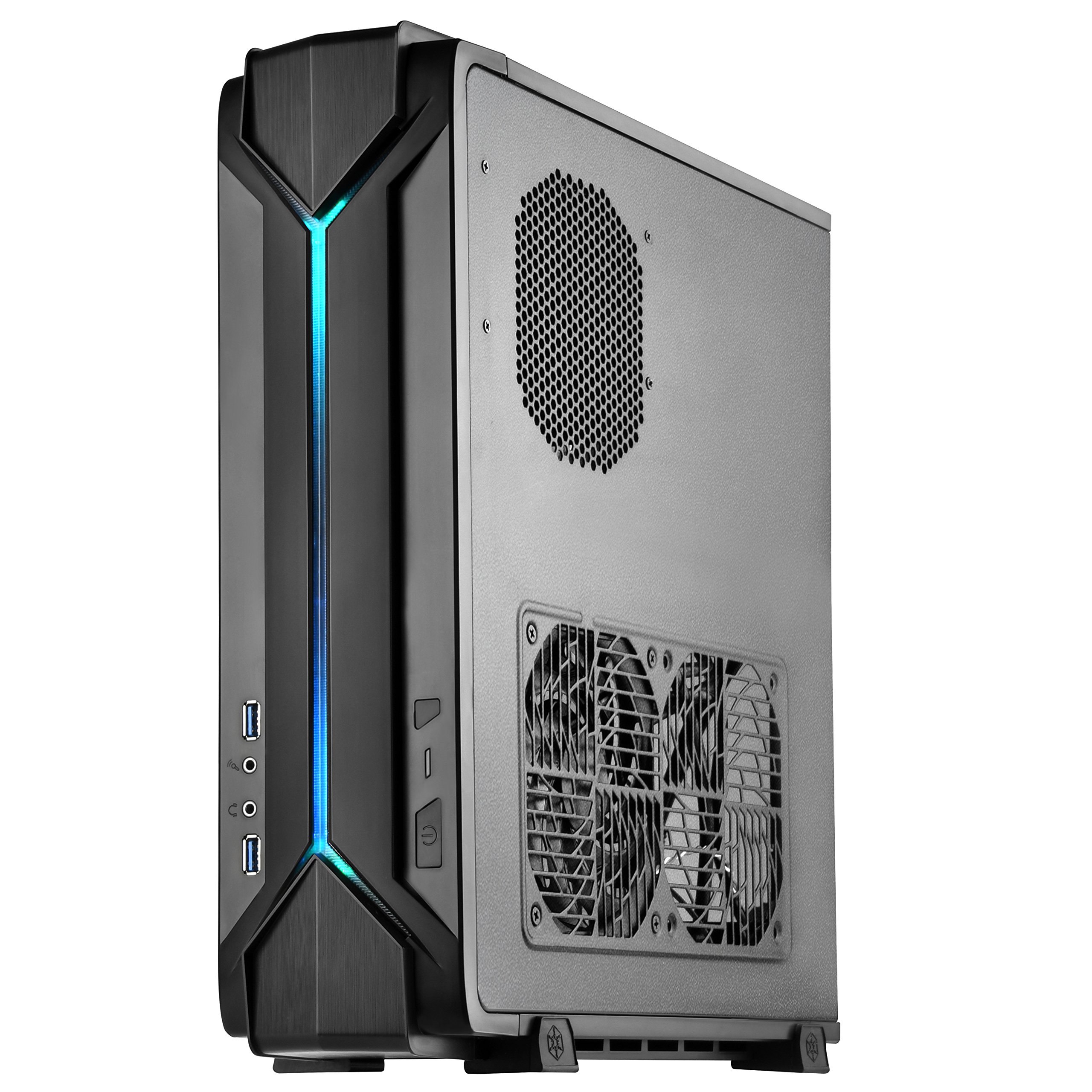 SilverStone Technology Gaming Slim Computer Case For Mini-Itx With ...