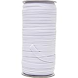 Amazon.com: Mandala Crafts Flat Elastic Band, Braided Stretch Strap ...