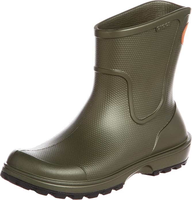 Crocs Men's Wellie Rain Boot, Green (Army Green), 8 UK: Amazon.co.uk ...