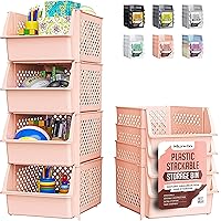 Amazon.com: Skywin Stackable Storage Bins for Pantry - Stackable Bins ...