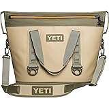 Amazon.com : YETI Hopper Two 20 Portable Cooler, Fog Gray/Tahoe Blue ...