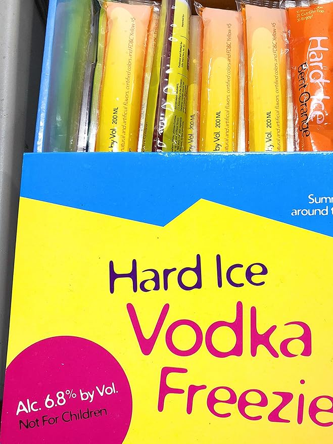 Amazon.com : Hard Ice Vodka Freezies : Grocery & Gourmet Food