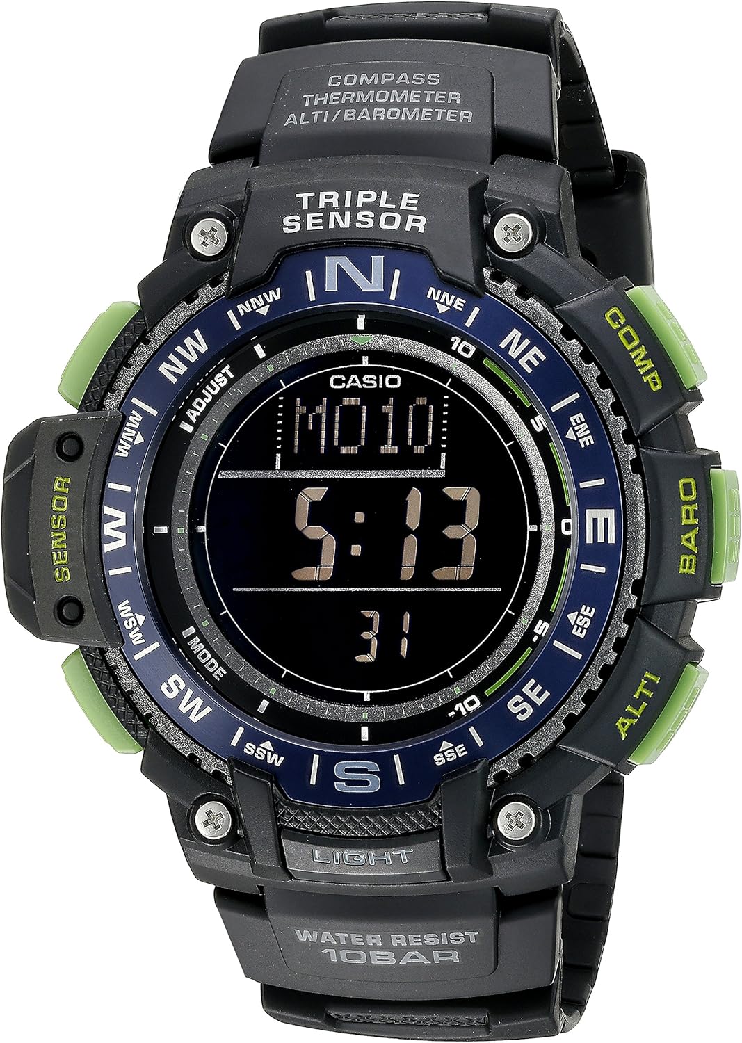 Reloj Casio Analógico con sensor triple para Hombres 55mm: Casio ...