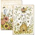 Amazon.com : LANG Spring Bees Two Pack Journals (1342006) : Office Products