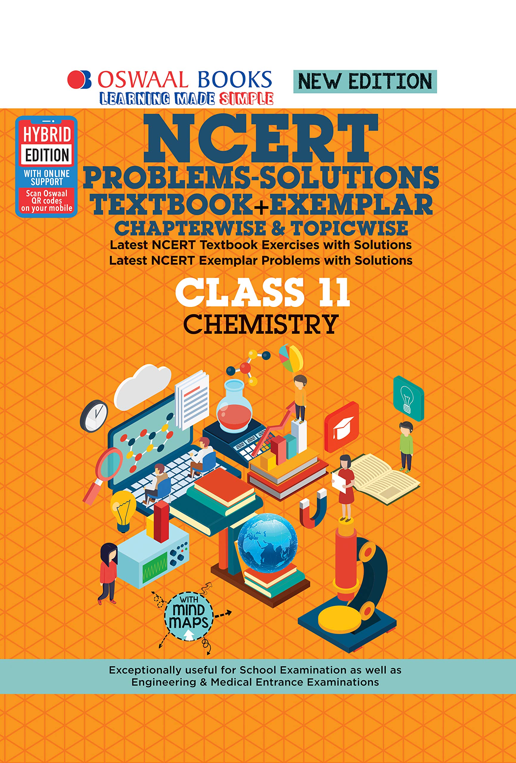 Oswaal NCERT Problems Solutions Textbook Exemplar Class 11