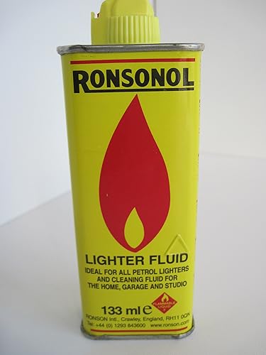 RONSON Lighter Fluid - 133ml RONSONOL Can: Amazon.co.uk: Sports & Outdoors
