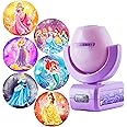 Projectables Disney Princess 6-Image LED Night Light Projector, Dusk-to ...