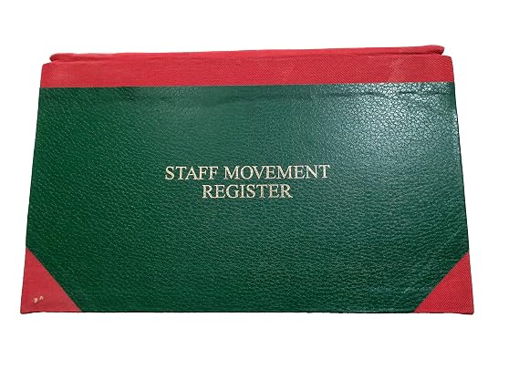 LRS Staff Movement Register - 100 Pages (Pack of 2): Amazon.in: Office ...