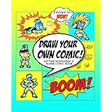 Create Your Own Graphic Novel: How to Write A Graphic Novel and Blank ...