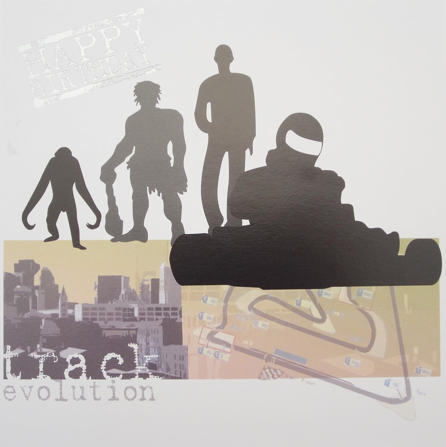 WHITE COTTON CARDS Happy, Birthday Range Designed by Tony Palmer (Track ...