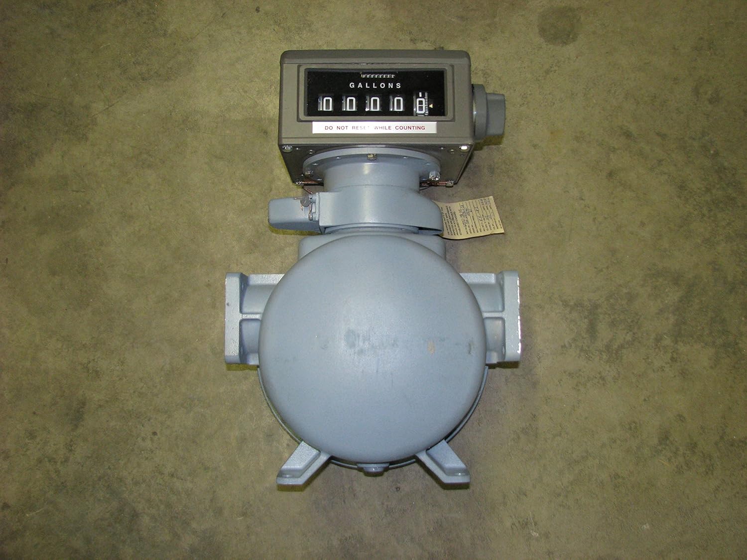 BRODIE 9852BC2A1A1A1 POWER PULSE OVAL 1/2 IN 0.4-9GPM FLOWMETER D257204 ...