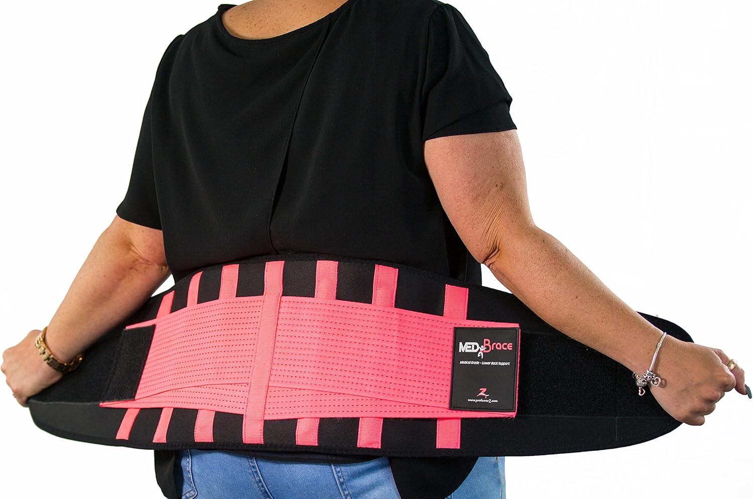 Back Support Brace, Lower Lumbar Belt MEDiBrace II Pain & Discomfort ...