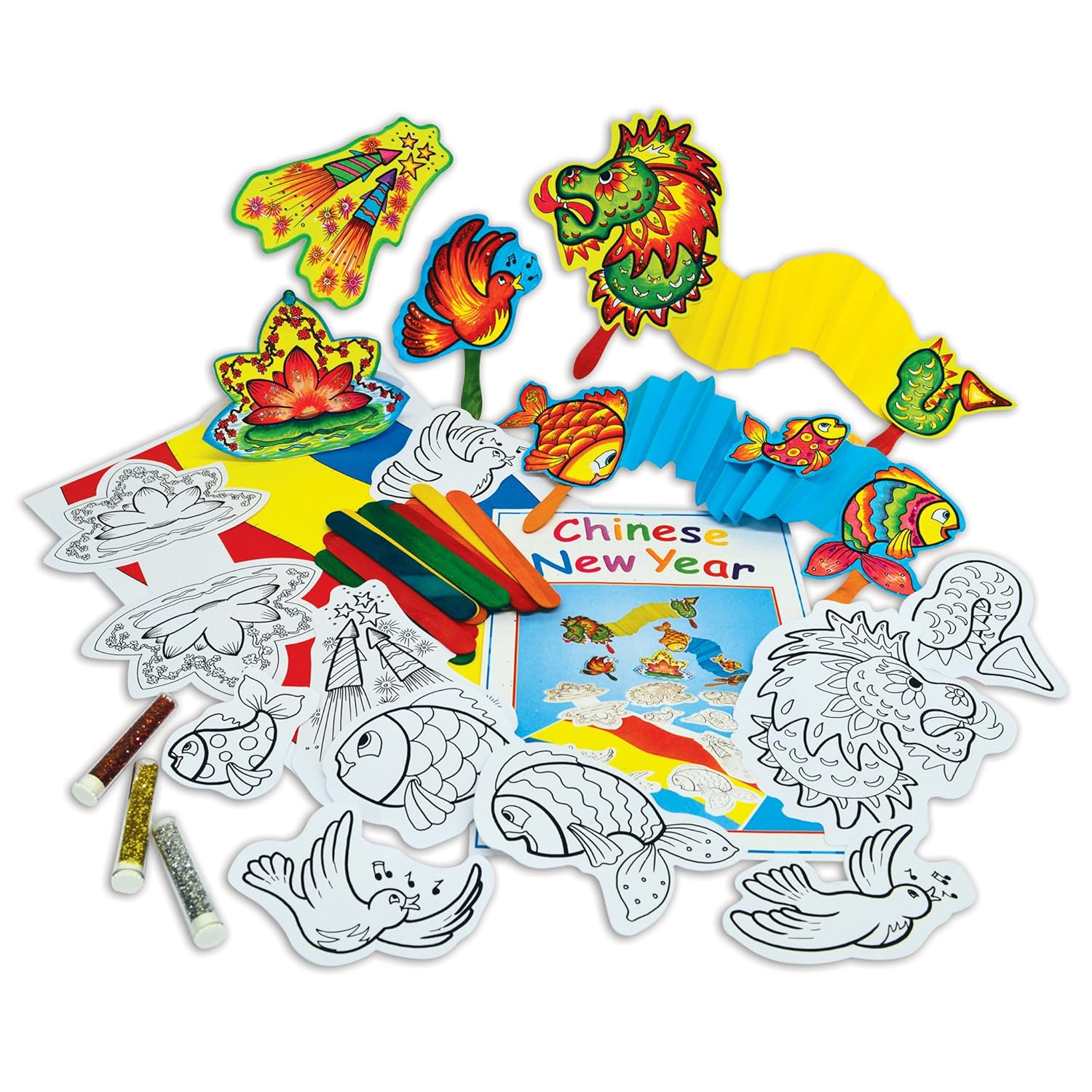 Springboard Chinese New Year Craft Activity and Learning Resource Pack ...