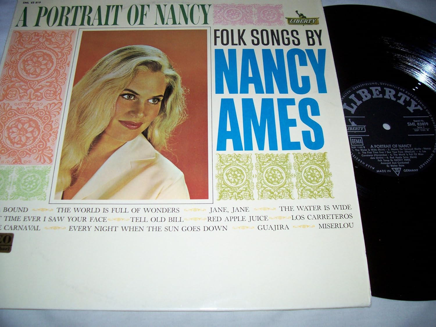 Nancy Ames - A Portrait of Nancy: Folk Songs By Nancy Ames - Amazon.com ...