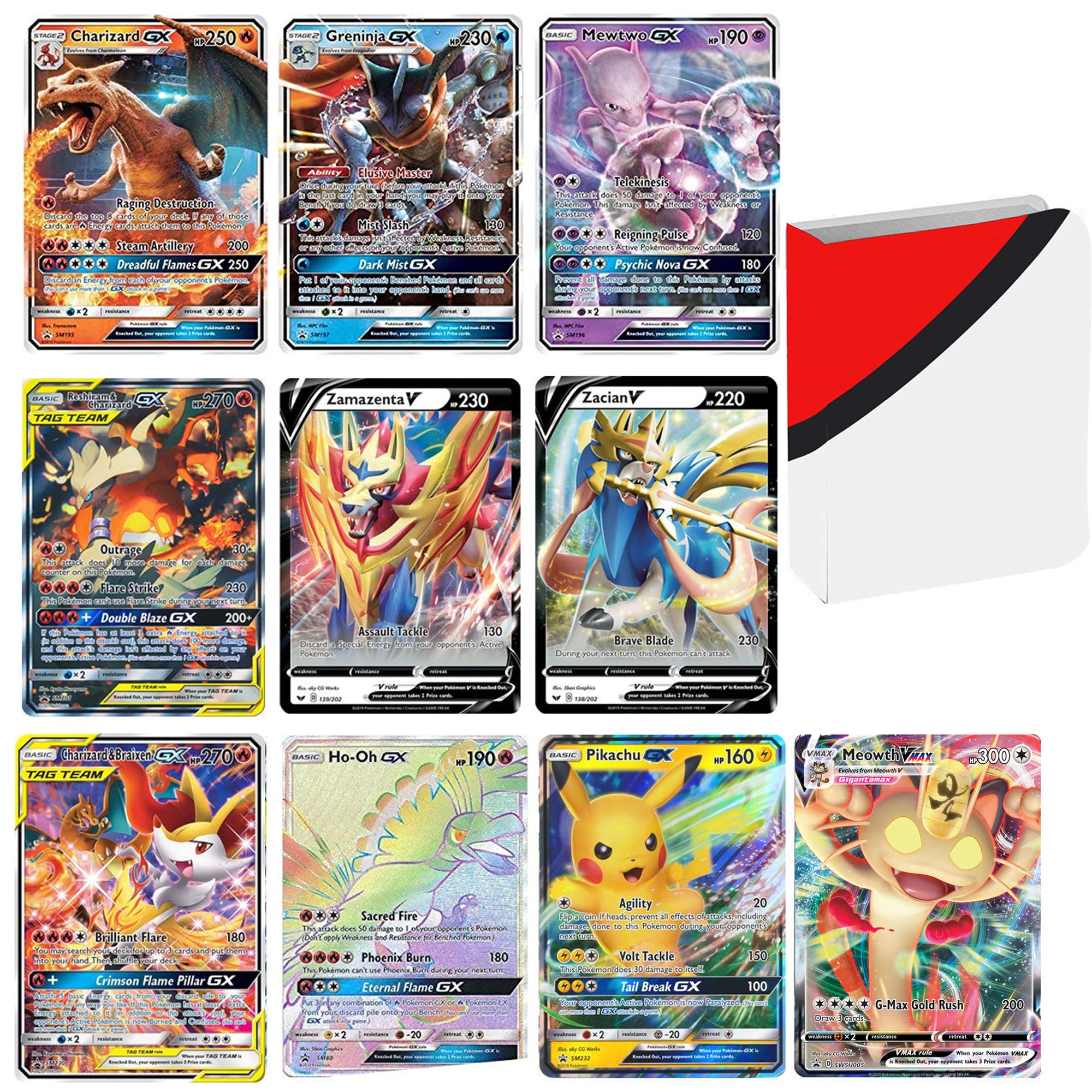 Buy Totem World 10 Oversized Jumbo Pokemon Cards with Totem Inspired ...