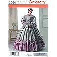 Amazon.com: Simplicity Misses' Costume Pattern 2960 for Mid-19th ...